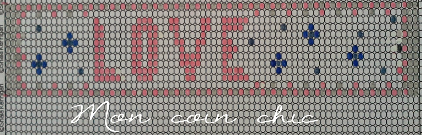 Mon Coin Chic: Tuto DIY Bracelet "LOVE" en perles Miyuki...