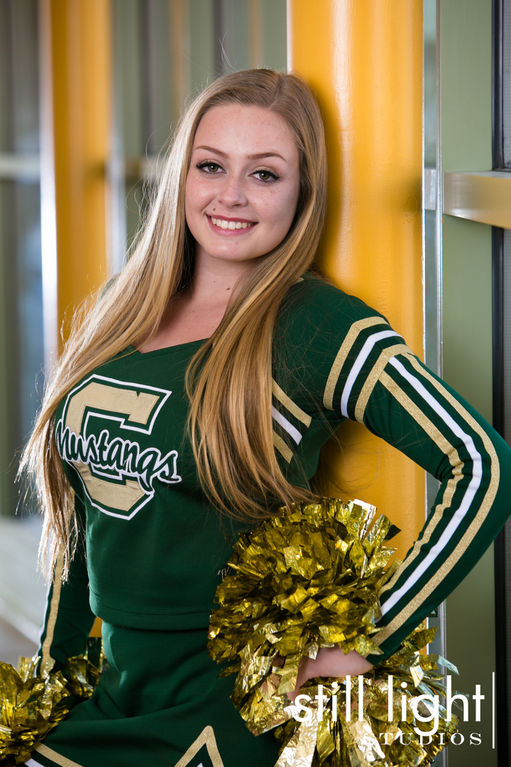 High School Cheerleader Portrait