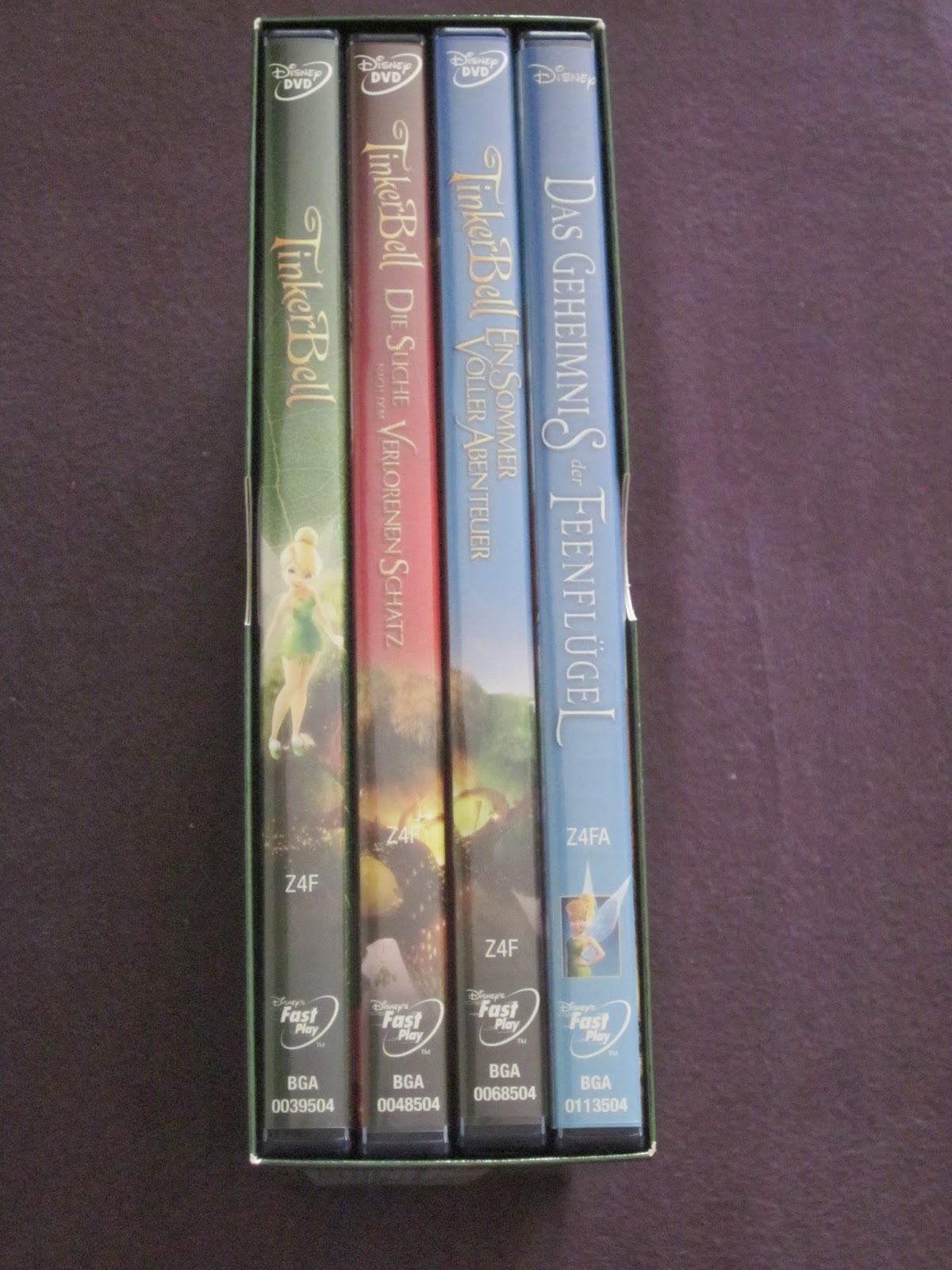 Just Mina: Disney's Tinkerbell DVD Box