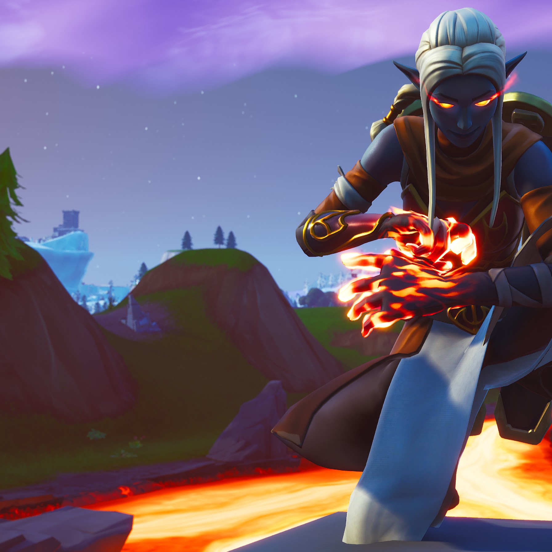 Fortnite Battle Royale, Ember, Season 8, 4K, #104 Wallpaper PC Desktop