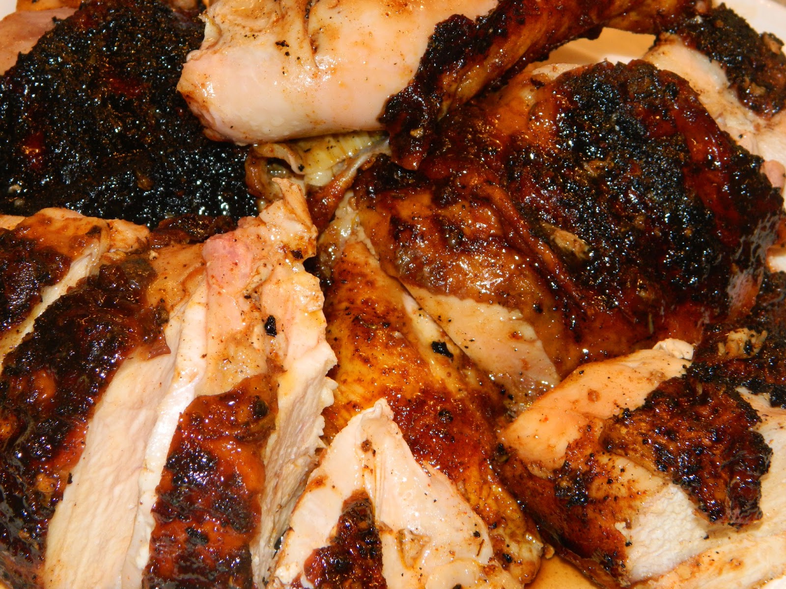 Murph's Kitchen: BBQ Brick Chicken