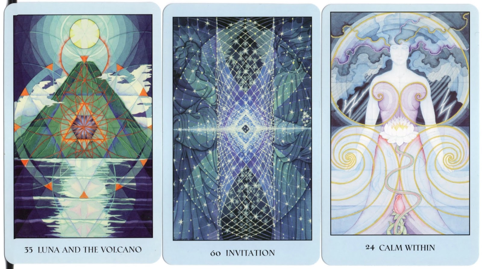 Taro Erdő Lombján a Virágok..: Sacred Geometry Oracle Deck