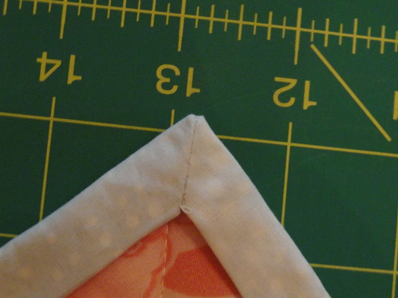 PAT'S PATTER: FOLDING BACKING TO FRONT FOR BINDING TUTORIAL