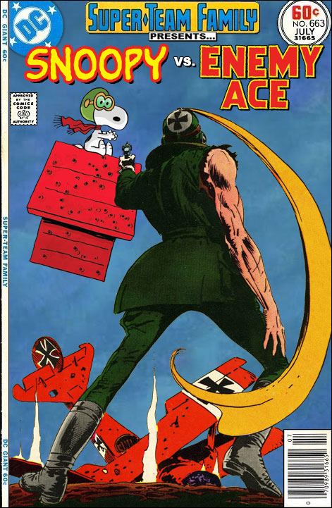 Super-Team Family: The Lost Issues!: Snoopy Vs. Enemy Ace