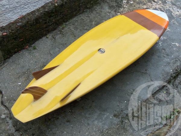 CHUSMA SURFBOARDS: Bonzer custom 7', terminado