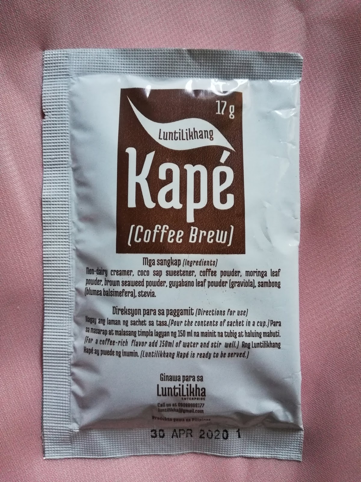 Cienanigans: LUNTILIKHANG KAPE (COFFEE BREW)