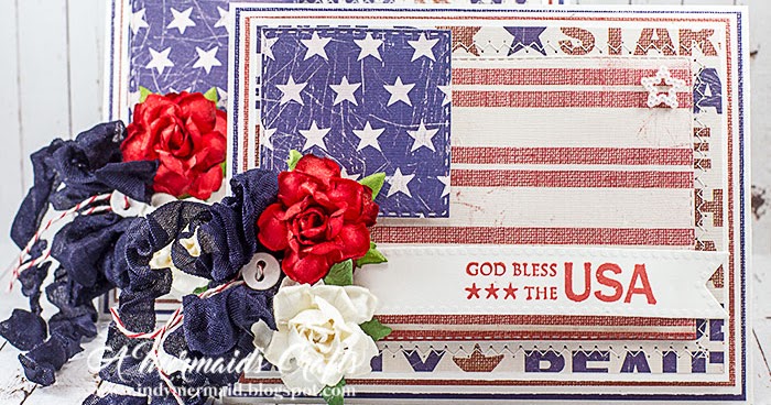A Mermaids Crafts: DL.ART Thankful Thursday #206 ~ Patriotic