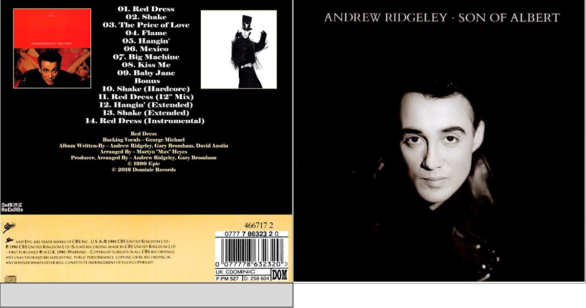 MUSICOLLECTION: ANDREW RIDGELEY - Son Of Albert (Expanded Version ...