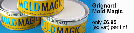 CFS Fibreglass Blog: Try out Mold Magic for only £6.95 (ex VAT)!