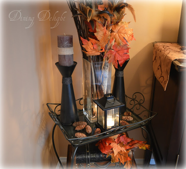 Dining Delight: Fall Decor on the Sideboard