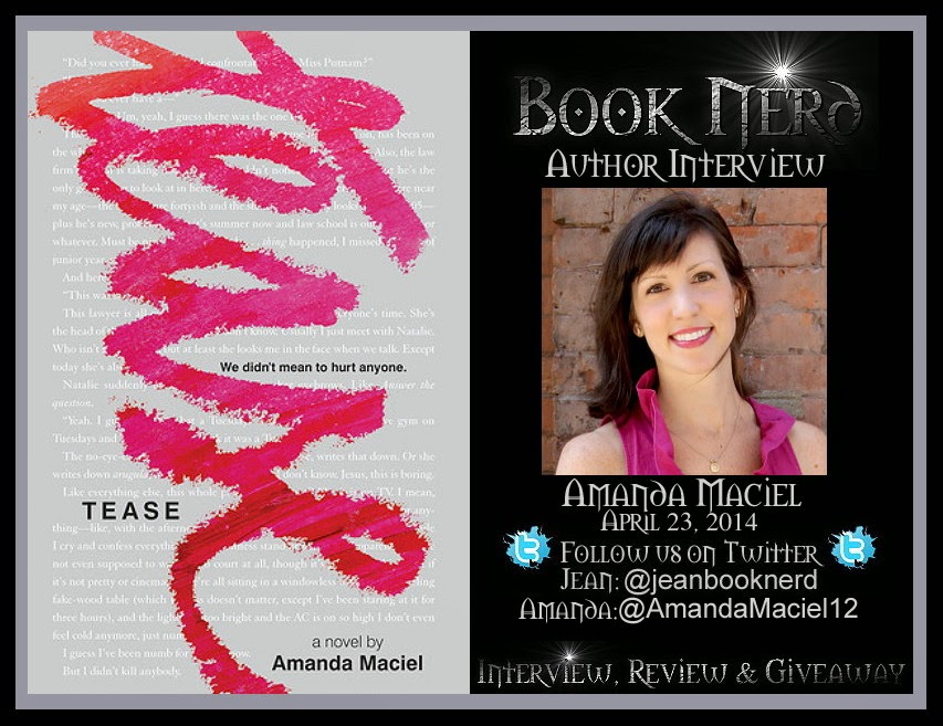 Amanda Maciel Author Interview ~ JeanBookNerd