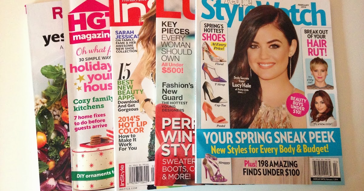 citrus and style: 5 Magazines You Should Read