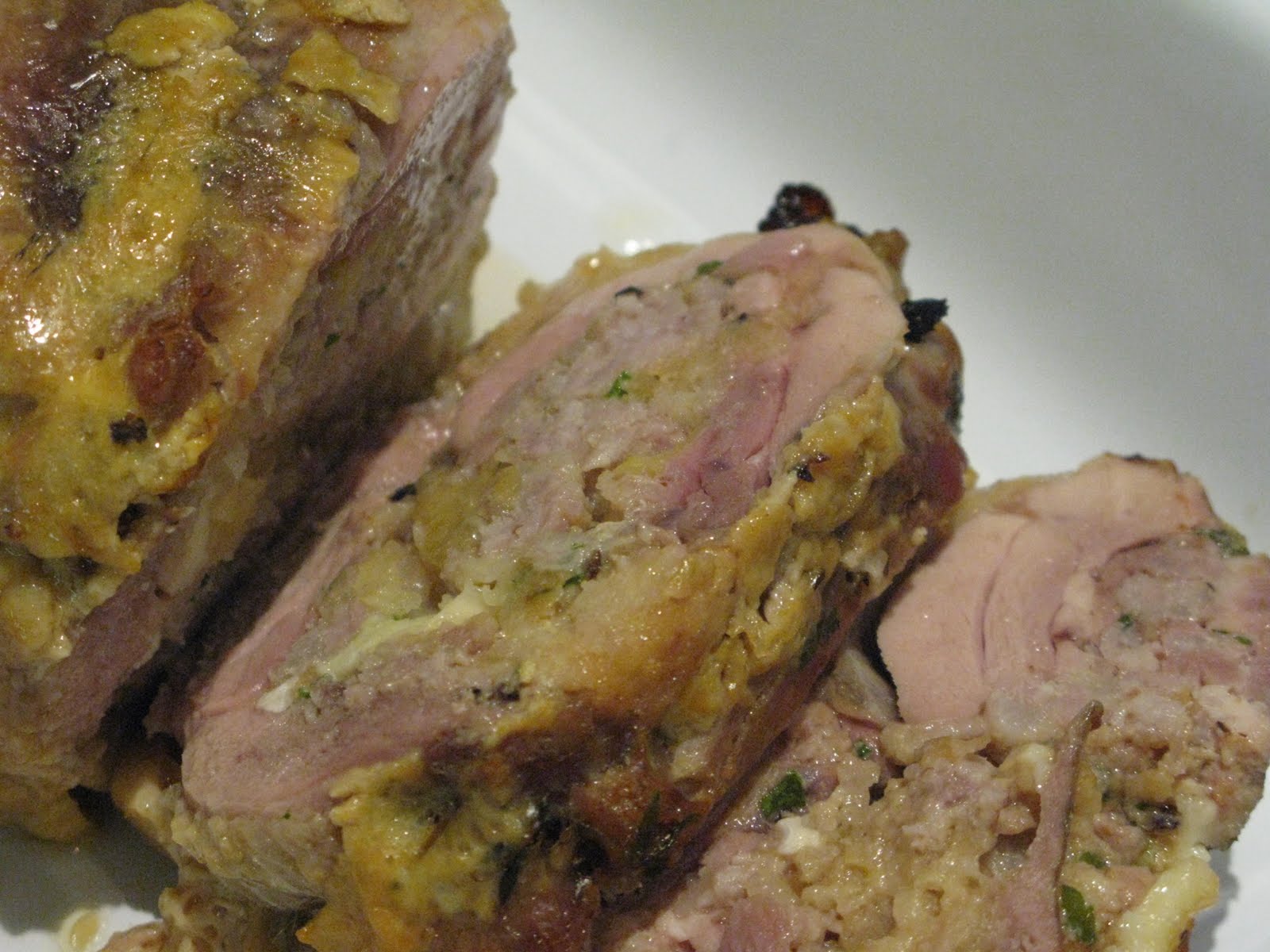 The Food Vine: guinea fowl with brie and apple stuffing