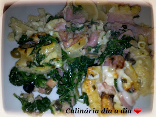 Culinária E o dia a dia : Massa recheada