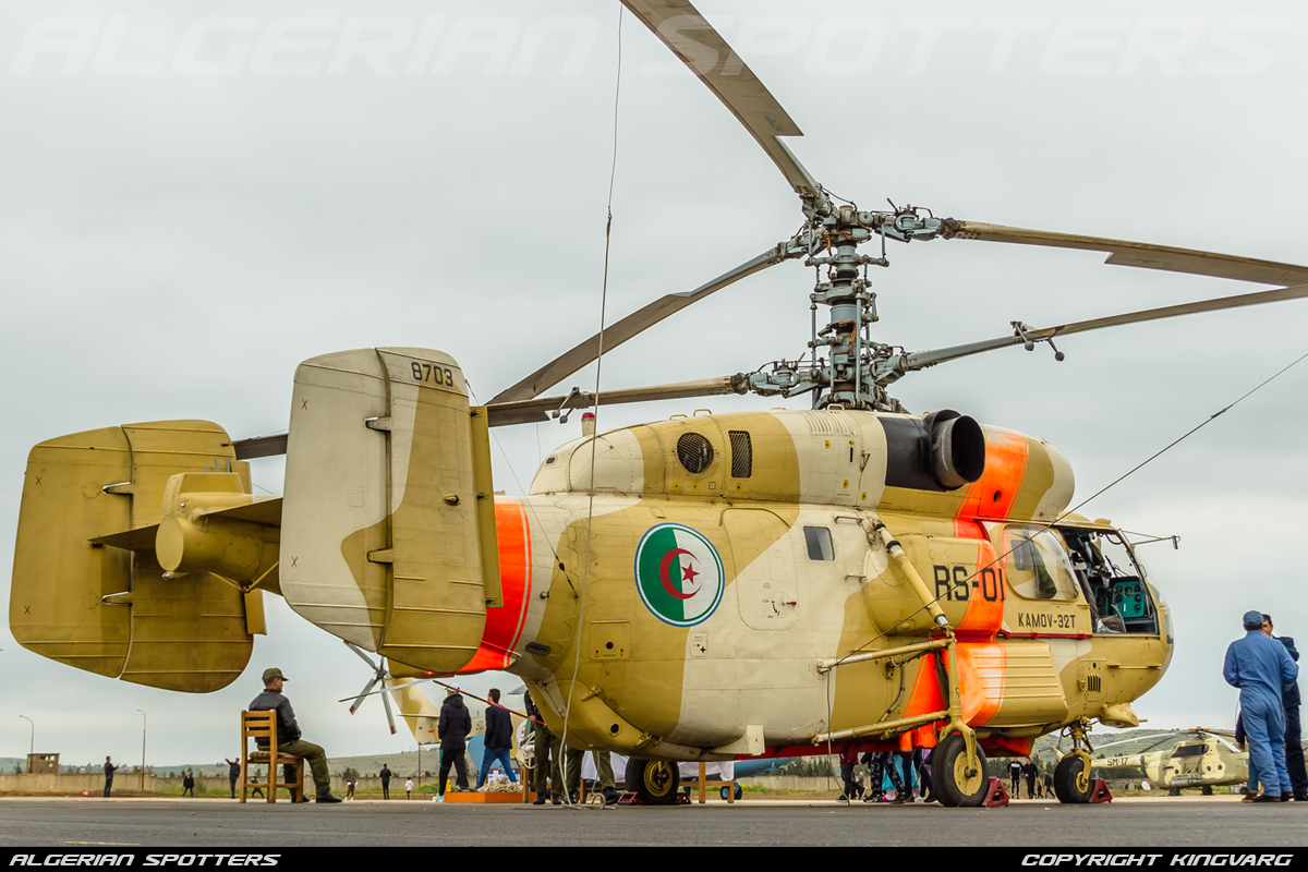 Welcome to Kingvarg Aviation: Algerian Air Force Kamov KA-32T RS-01