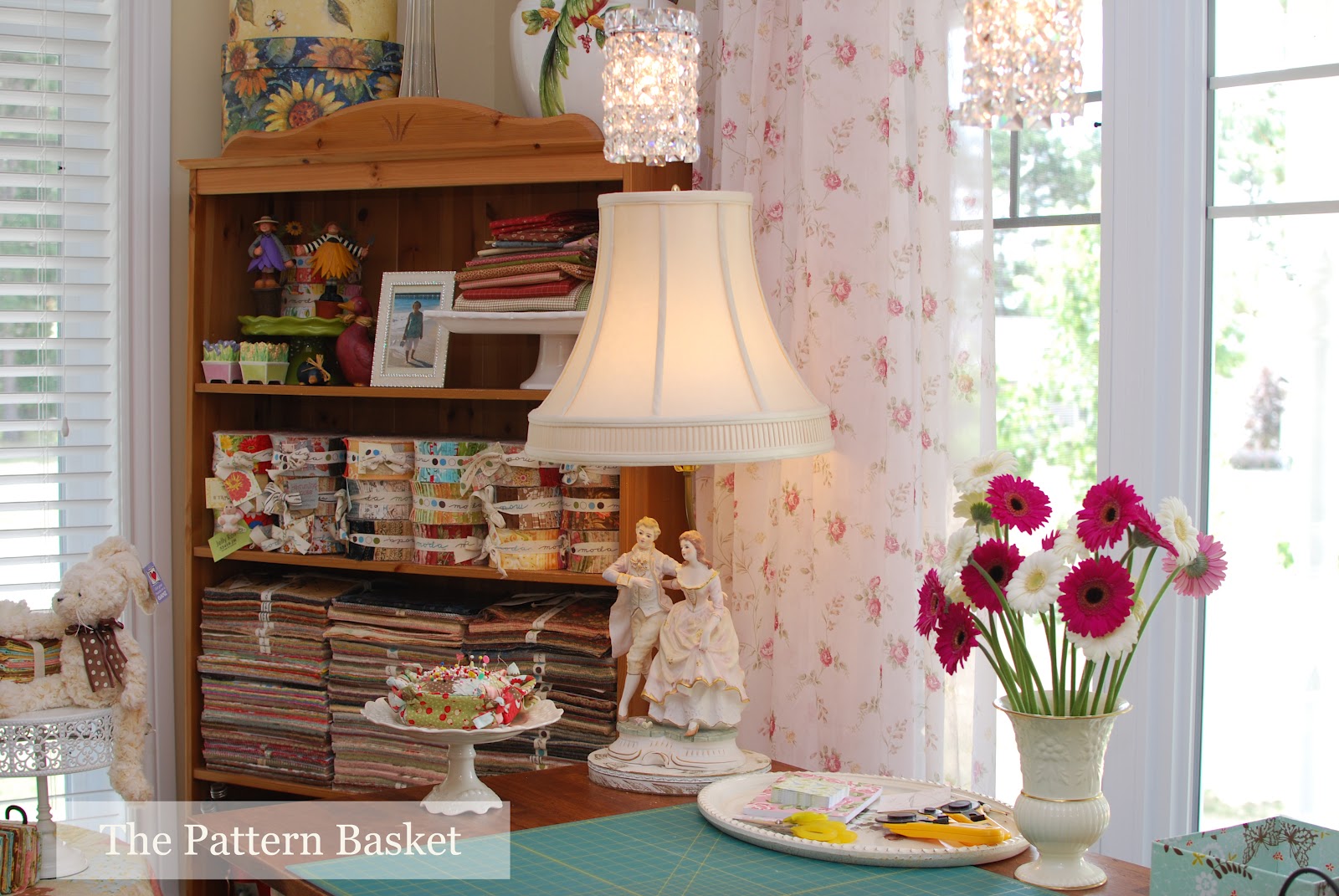 The Pattern Basket: New Studio and A NEW Pattern!