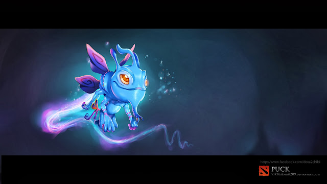 Dota 2 Wallpapers: Dota 2 Wallpaper - PUCK blend hd by VirtualMan209