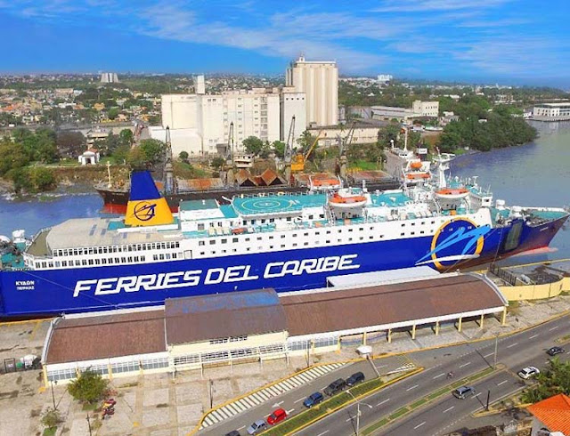 Llega la nueva embarcación ferry-crucero de Ferries del Caribe para la ...