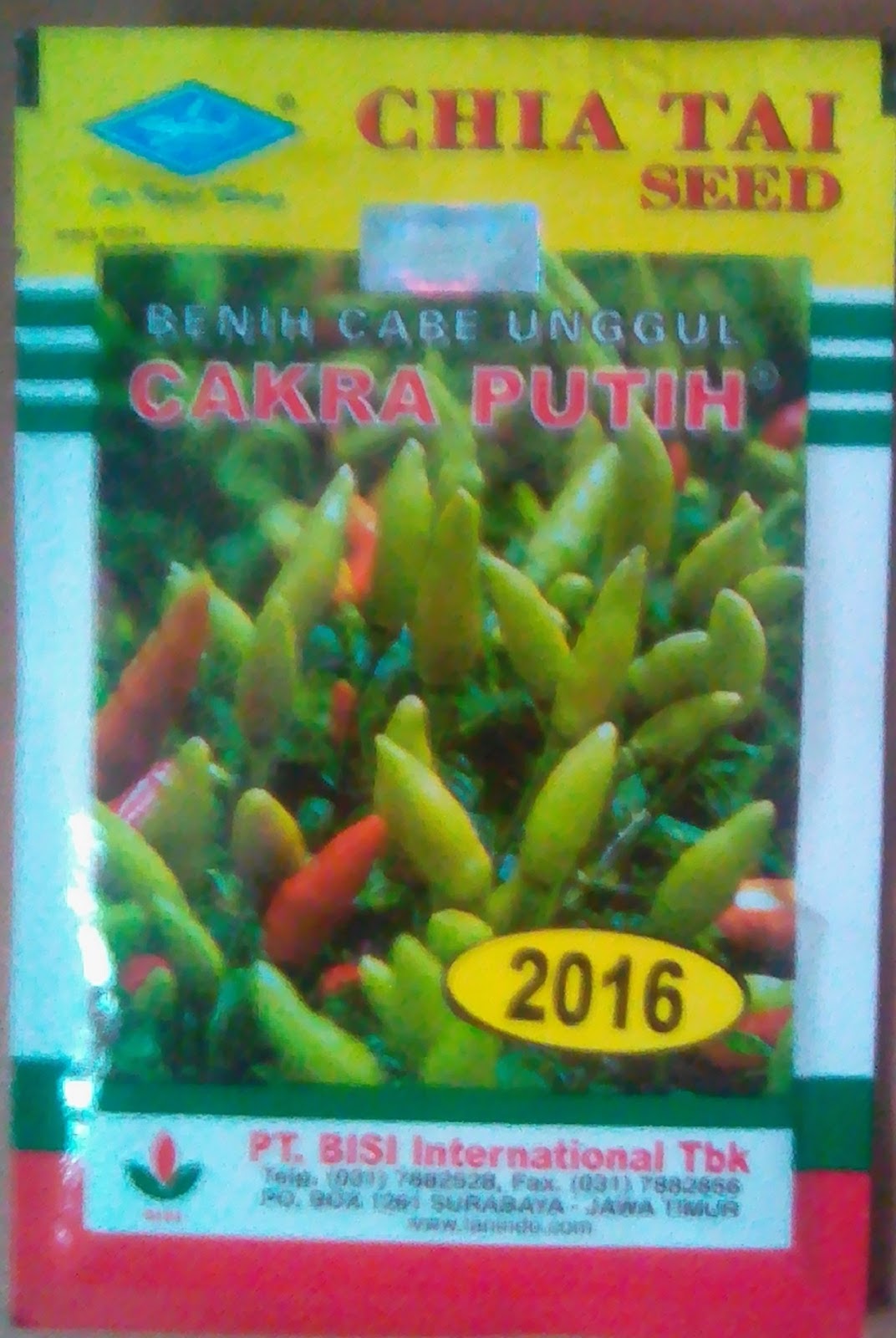 Cabe rawit unggul Cakra Putih | bibit-unggul