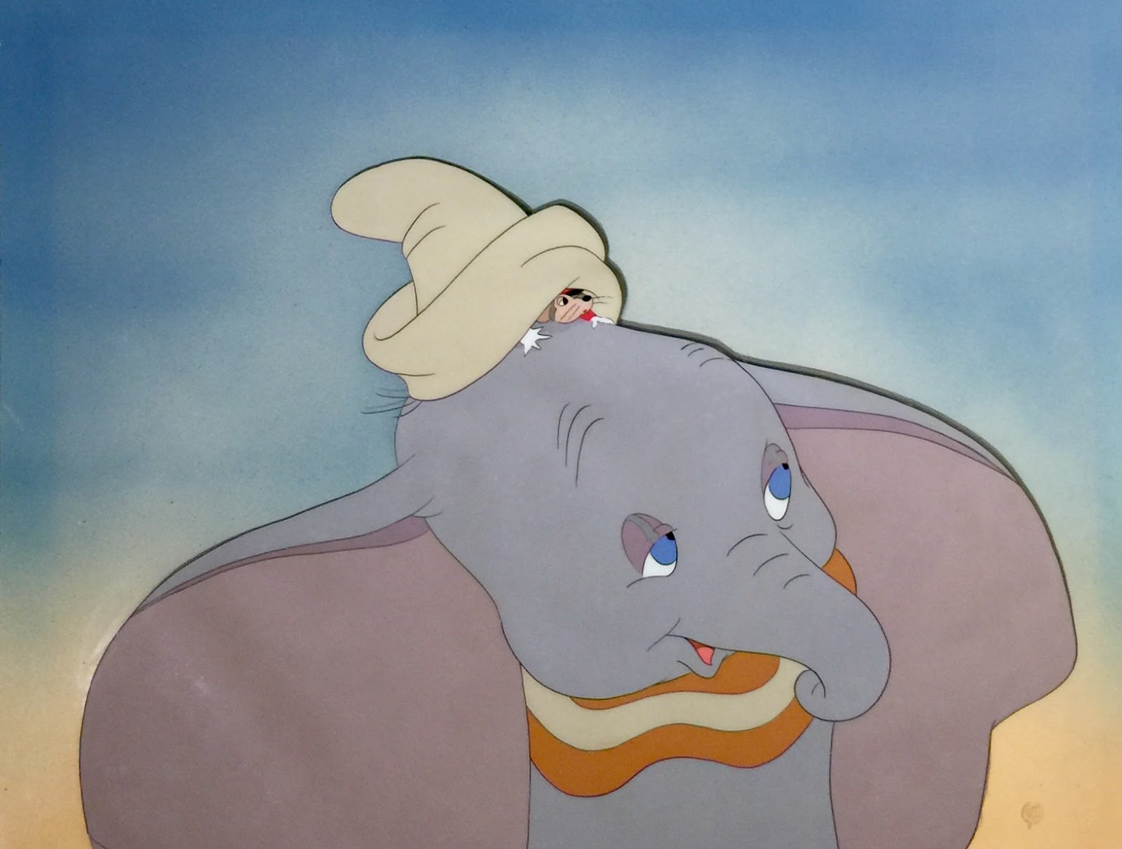 Animation Collection: Original Production Animation Cel of Dumbo and ...