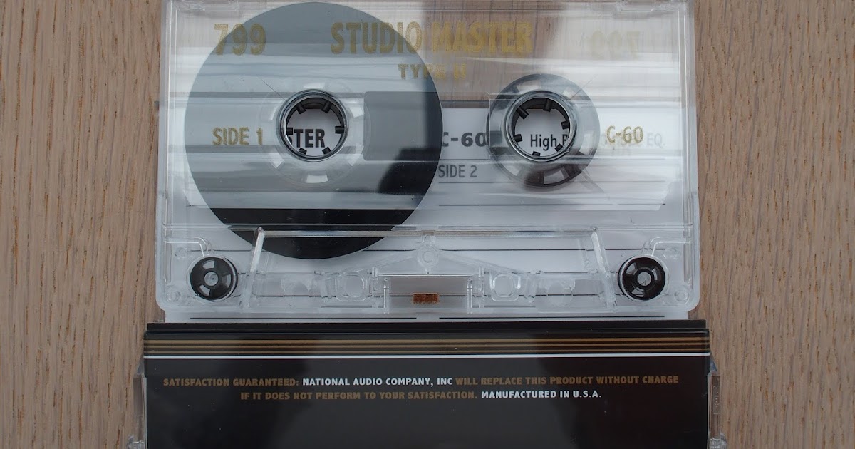 Audiochrome: Cassette tape measurements: modern-day tapes NAC Studio ...
