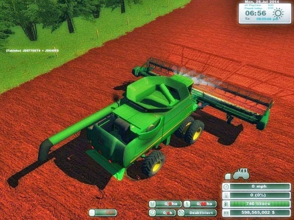 Mods Qualificados Brasil: FS13 - John Deere 9770 STS v 2.2