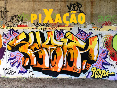 Tamo Junto : PIXAÇÃO