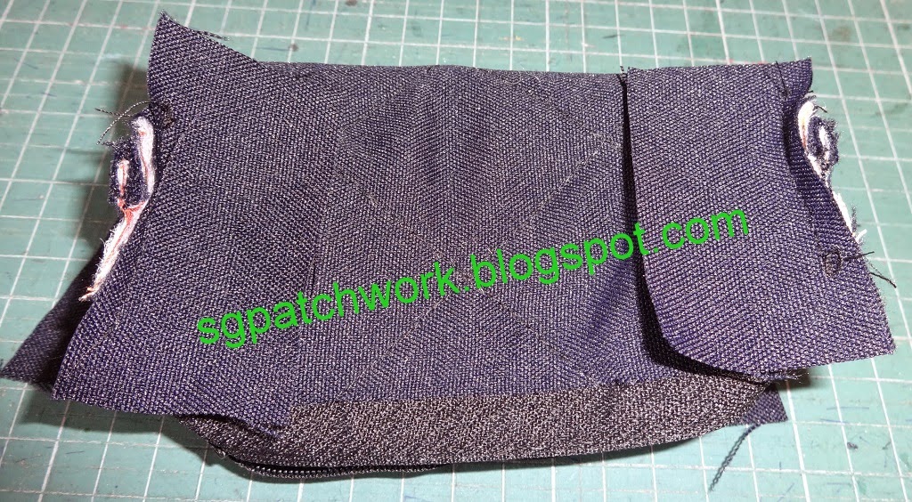 SG patchwork: Estojo escolar - passo a passo