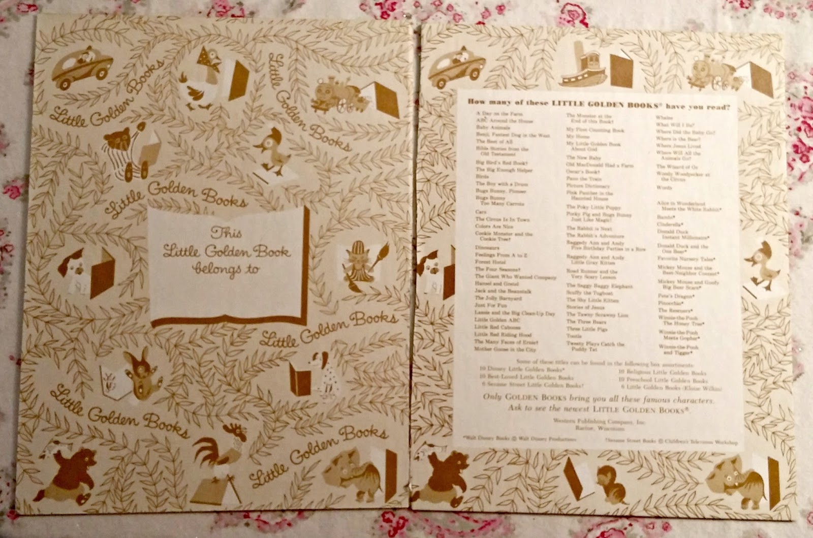 Recycled Little Golden Book Christmas Card Keeper - Little Vintage Cottage