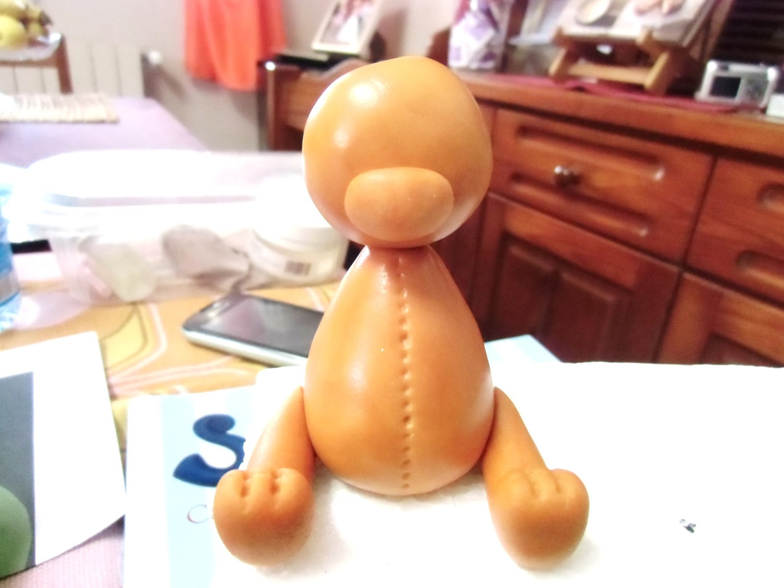 As receitas da minha cozinha: Tutorial Urso - pasta de açúcar