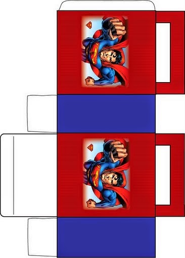 Superman Free Printable Boxes. - Oh My Fiesta! for Geeks