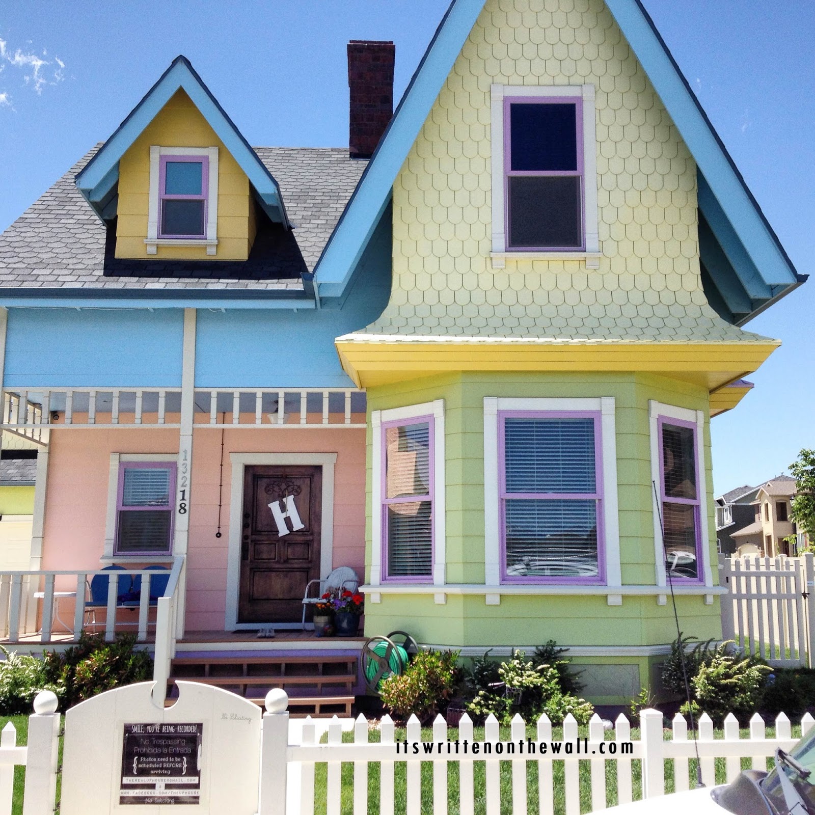 It's Written on the Wall: See the Disney UP House in Herriman Utah--Fun ...