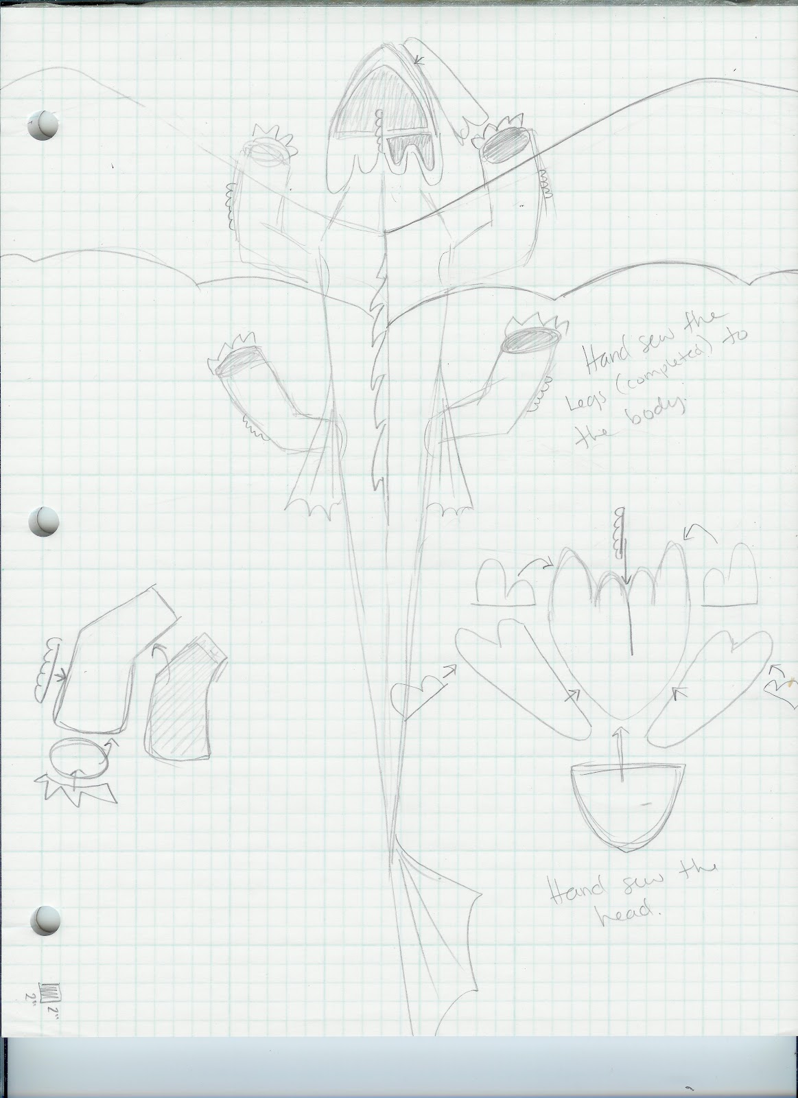 Mostly Nerdy Crochet: Sewn Toothless Pattern