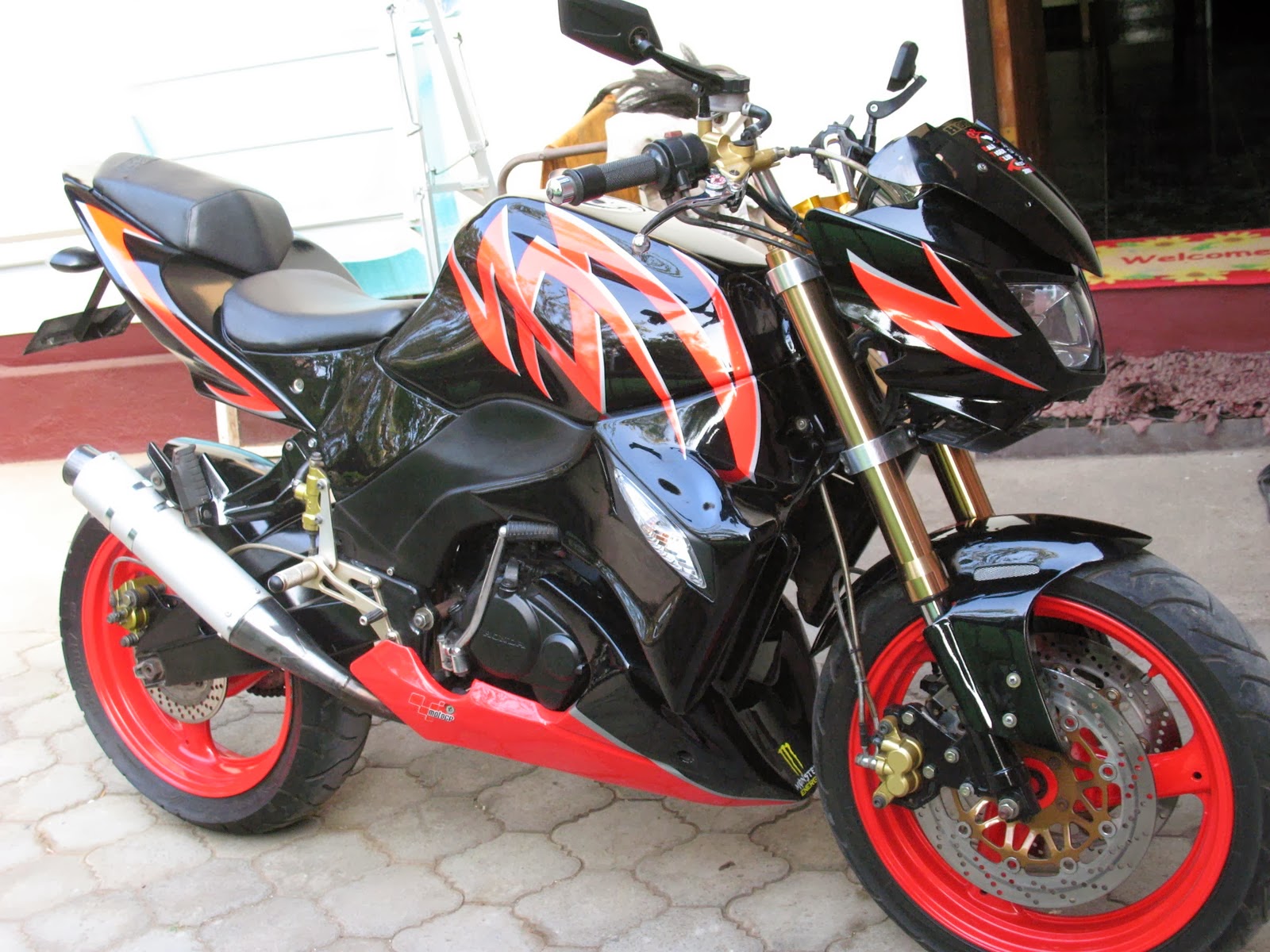 Modifikasi Honda Tiger Sportbike | Modifikasi Honda | CB150R | Tiger ...