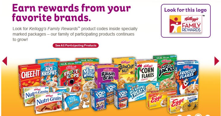 800 Free Kellogg's Family Rewards Points - Great Free Program To Earn ...