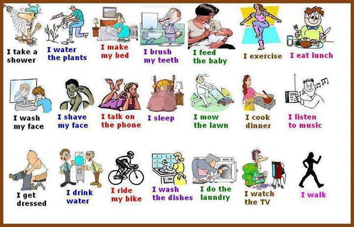 Click on: EVERYDAY ACTIVITIES