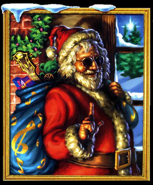 Psychedelic Santa