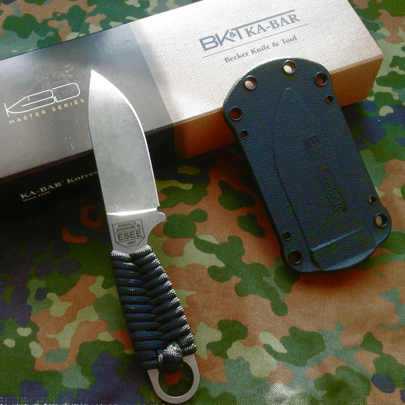 ARMAS BLANCAS 66: - KA-BAR BK24 BECKER D'ESKABAR