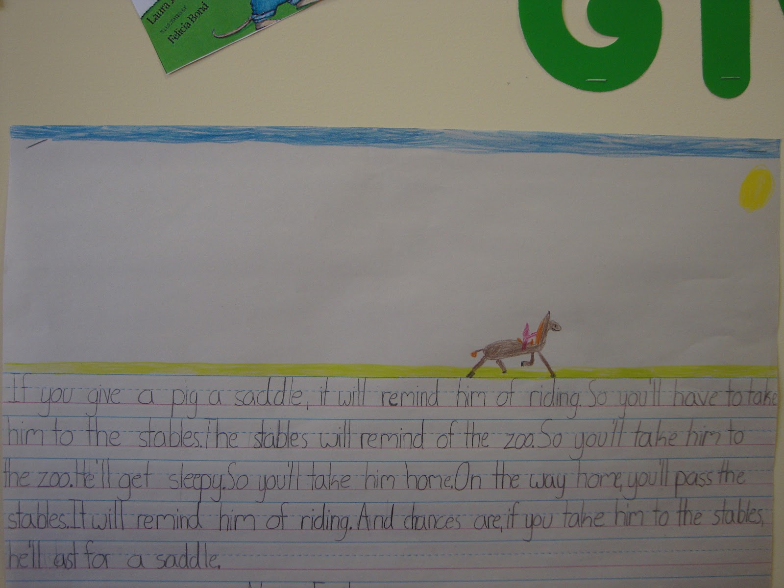 Mrs. Tucker's Class: If you give a first grader an idea, a pencil, and ...