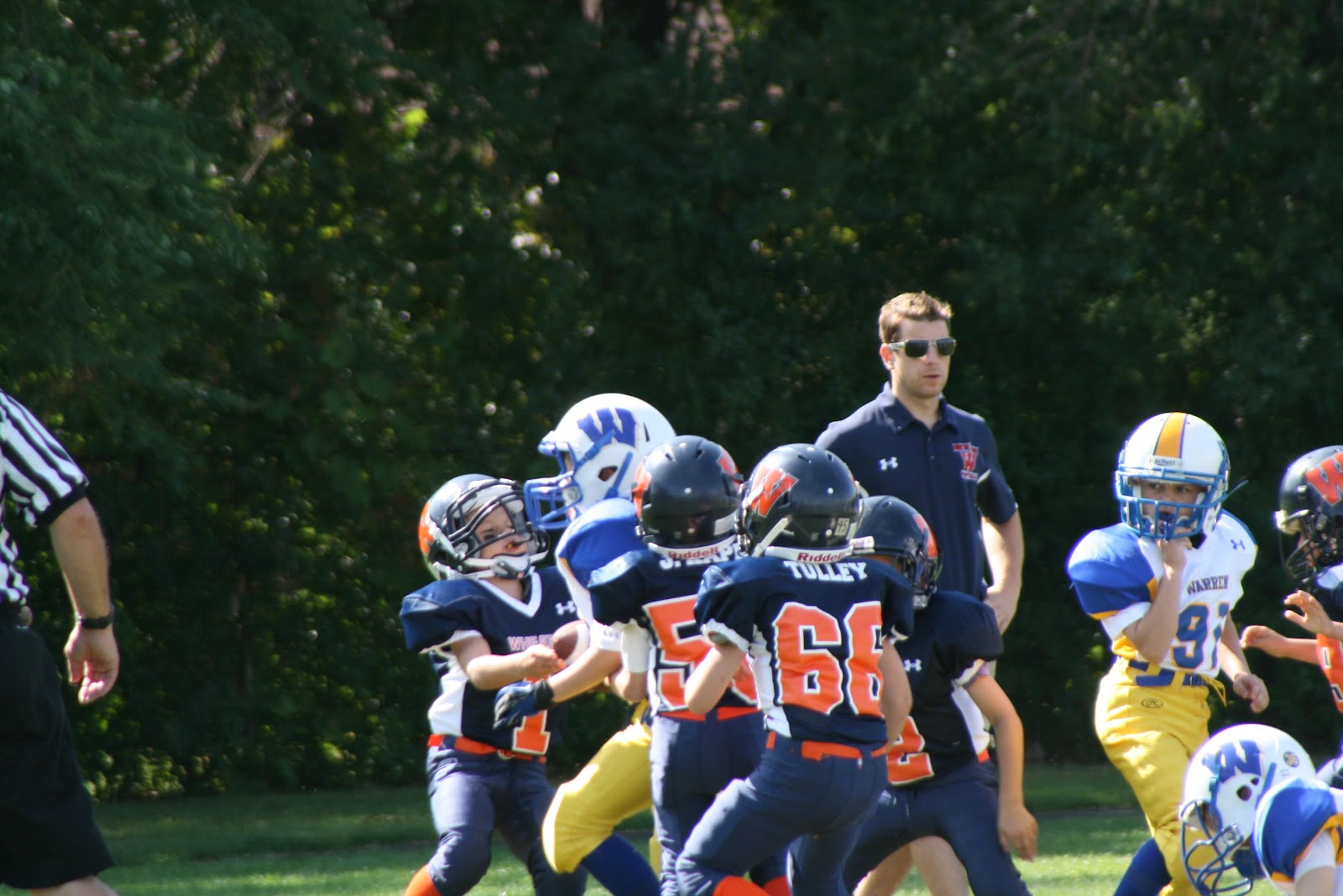 Wheaton Rams Team Black 73lbs: Wheaton Bowl vs. Warren