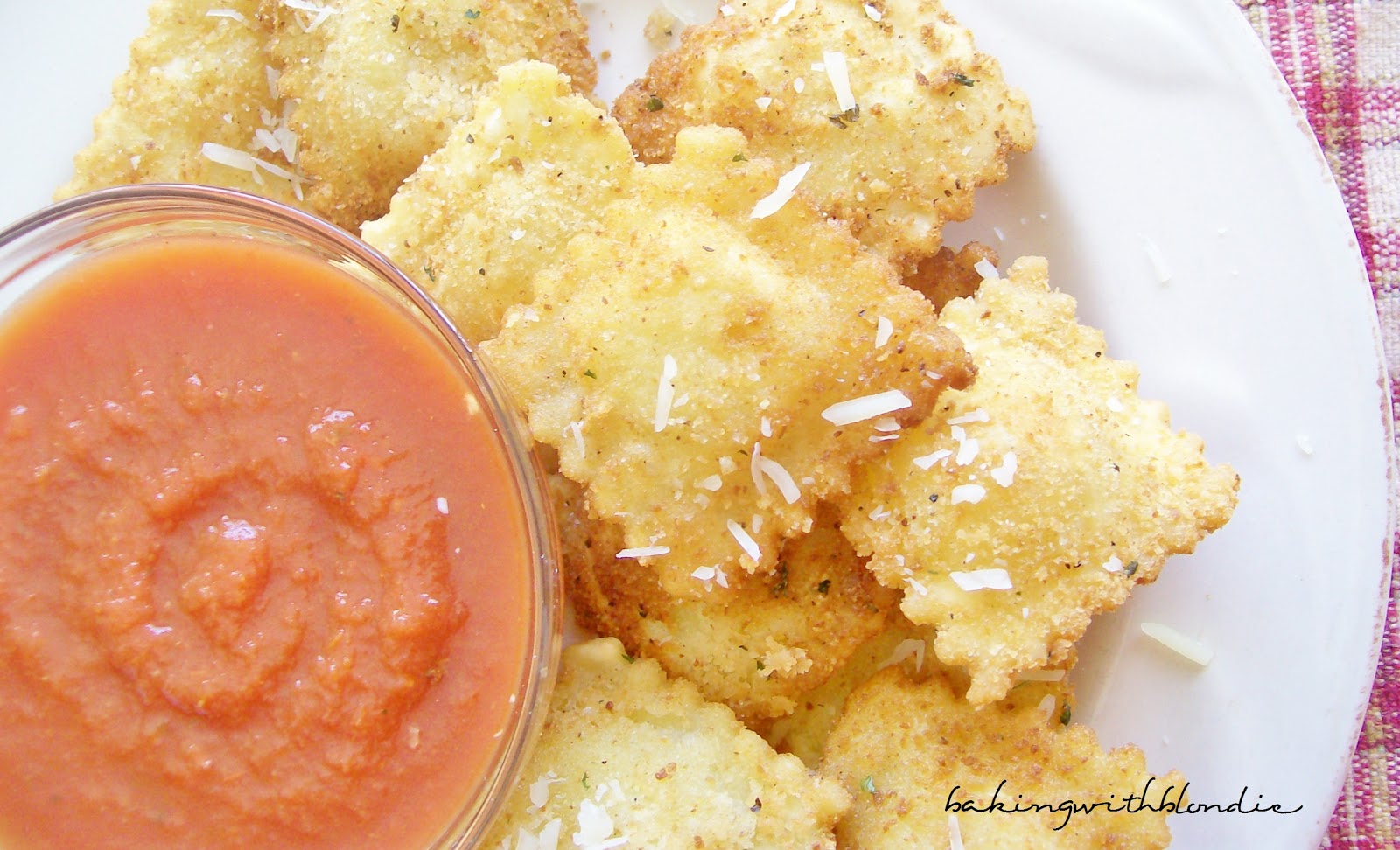 Toasted Cheese Ravioli