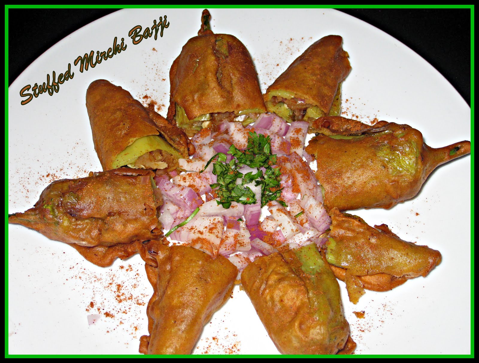 What's Cooking: Stuffed Mirchi Bajji