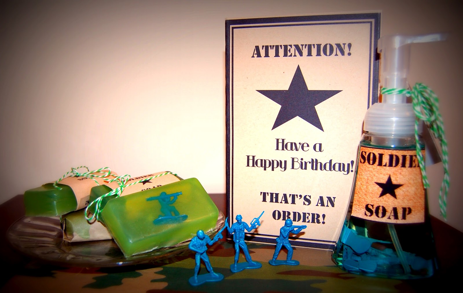 Soldier Soap: {Part 2}