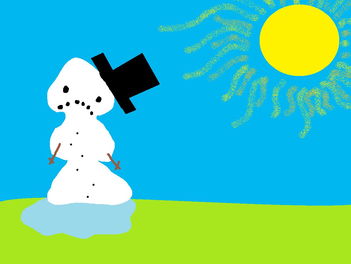 Nothing But Limericks: A Snowman In Spring - Limericks for Kids