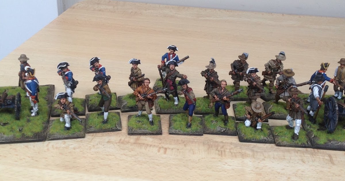 15mm paint shack: AWI 40mm Front Rank Continental infantry and artillery