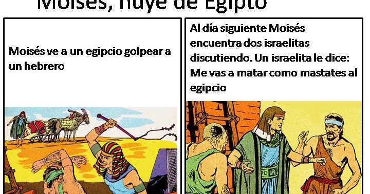 Compartiendo por amor: Moisés Huye al Desierto