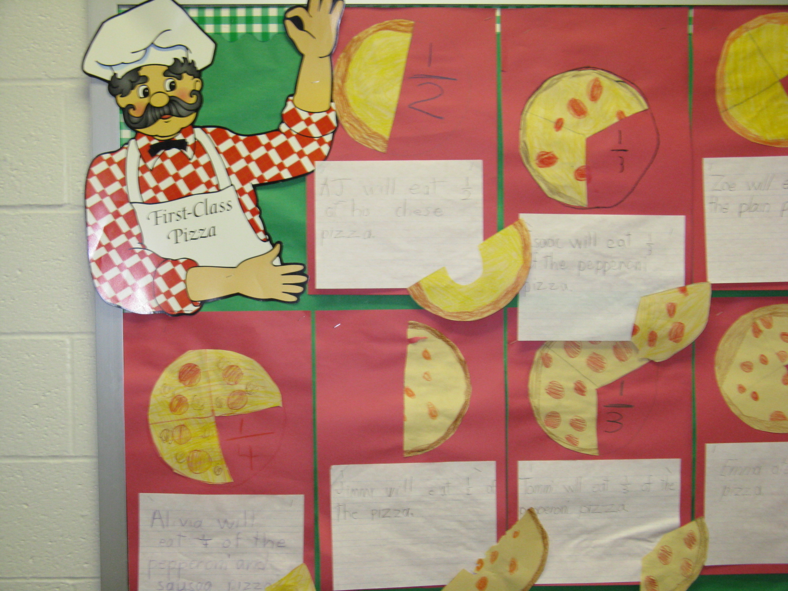 Only in First Grade: Fraction Fun