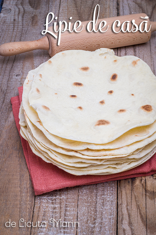 Din bucătăria mea: Lipie de casa