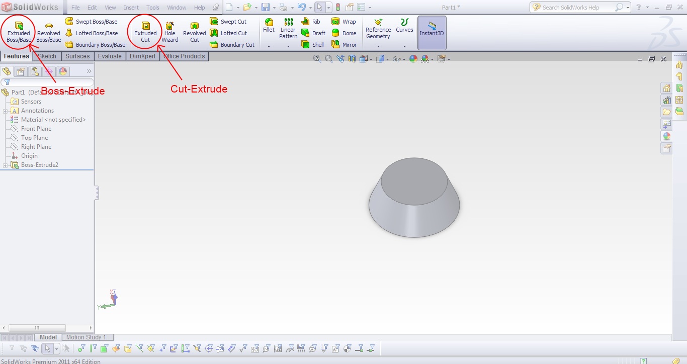 CAD for Dummies: SolidWorks - Extrude