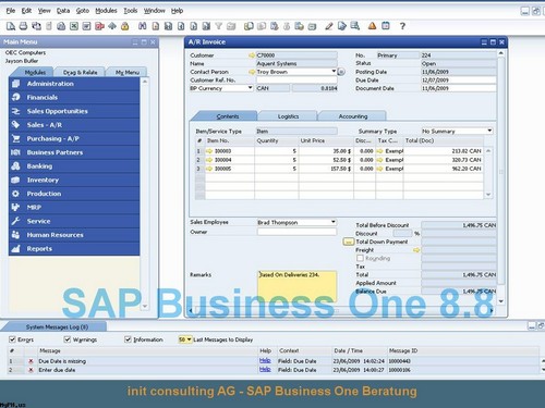 ROHIT PATEL: SAP Business One v8.80.202
